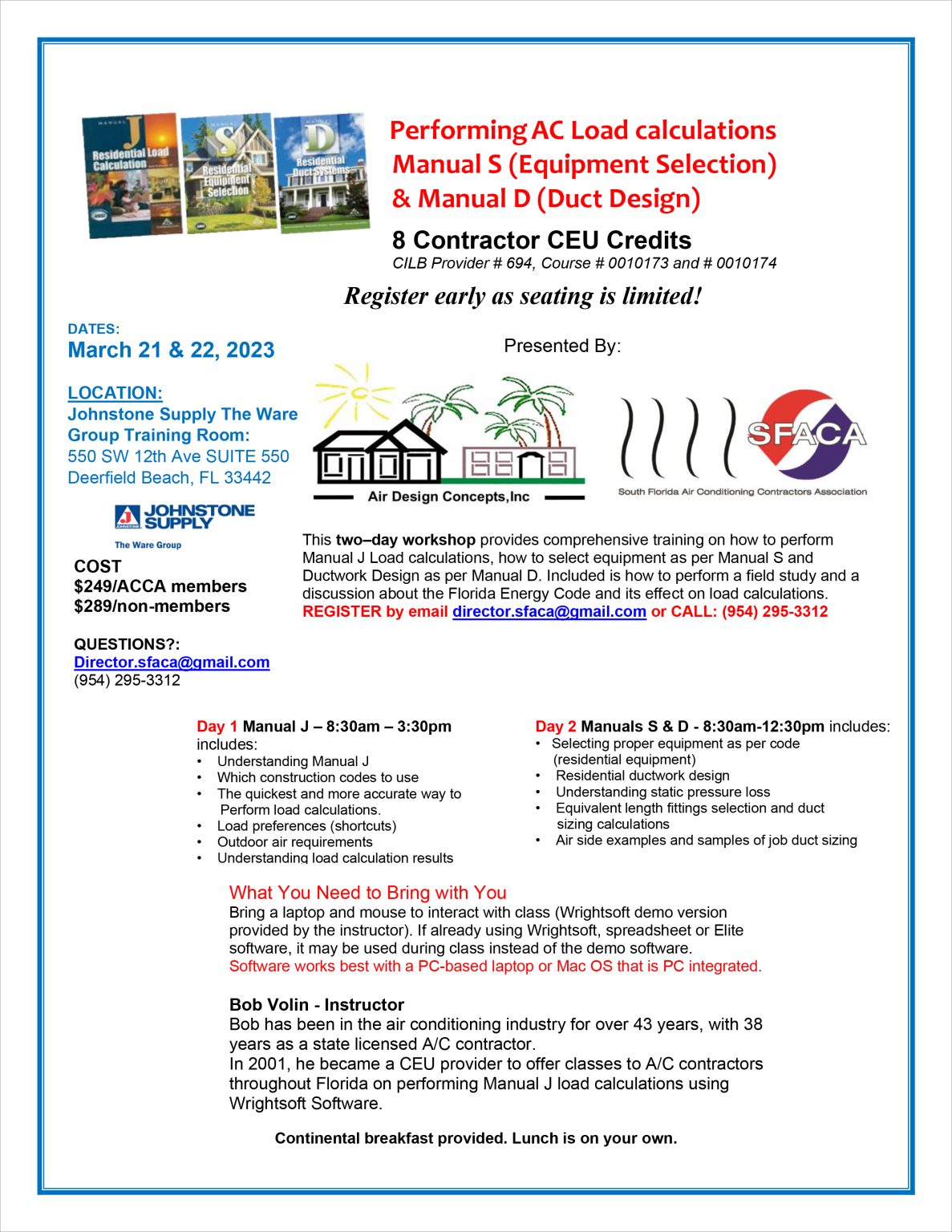 Coming Events | South Florida Air Conditioning Contractors Association
